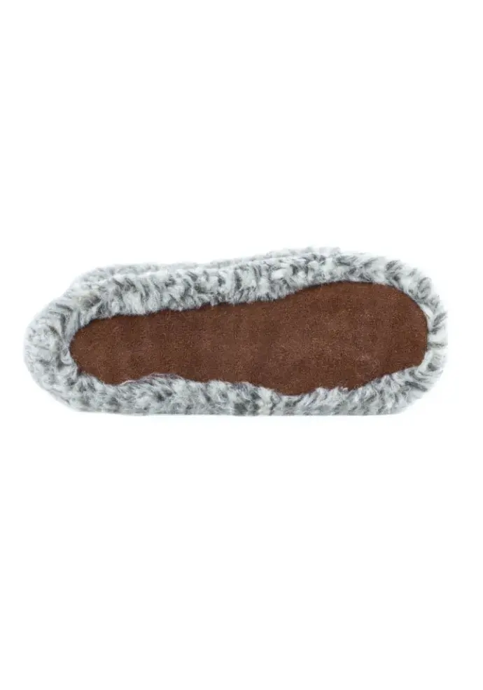 Gros chaussons moelleux et chauds pour femme