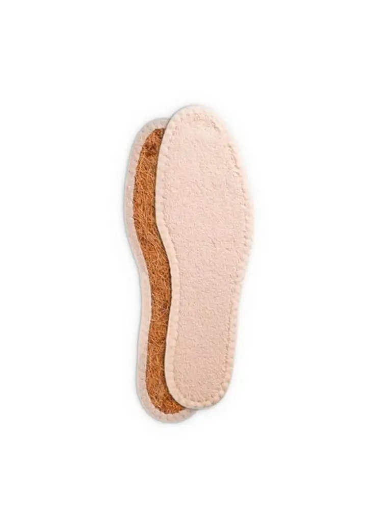 Semelle en tissu éponge et coco pour femme et homme